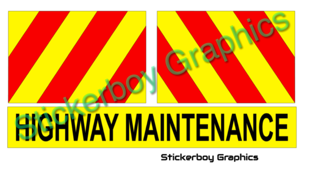 Highway Sign Maintenance Truck